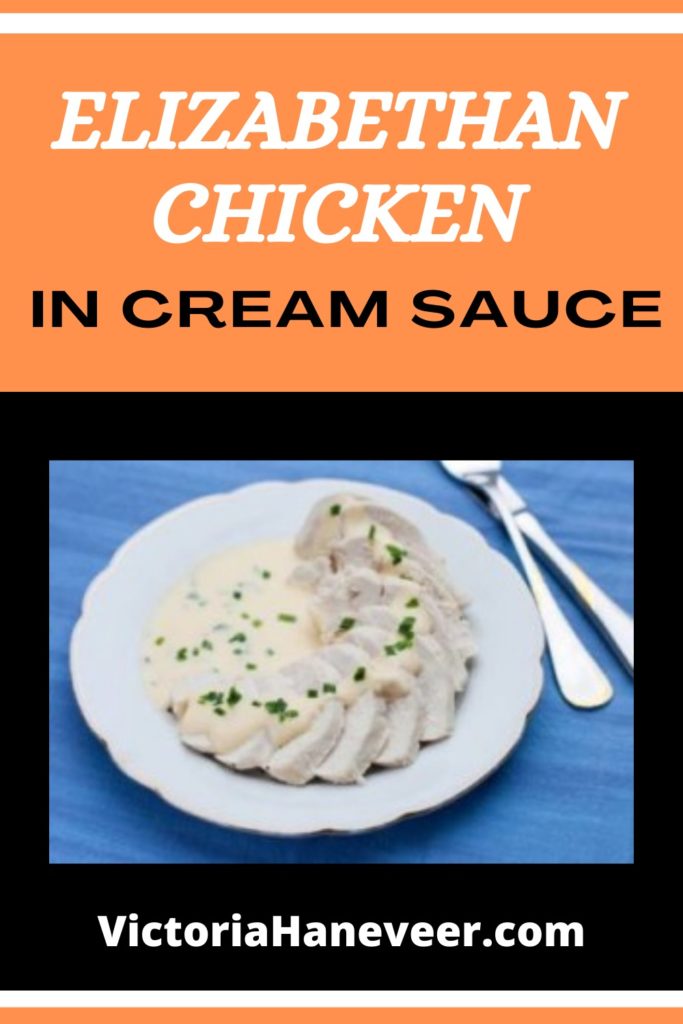 Elizabethan Chicken in Cream Sauce - Chicken with Green Grapes