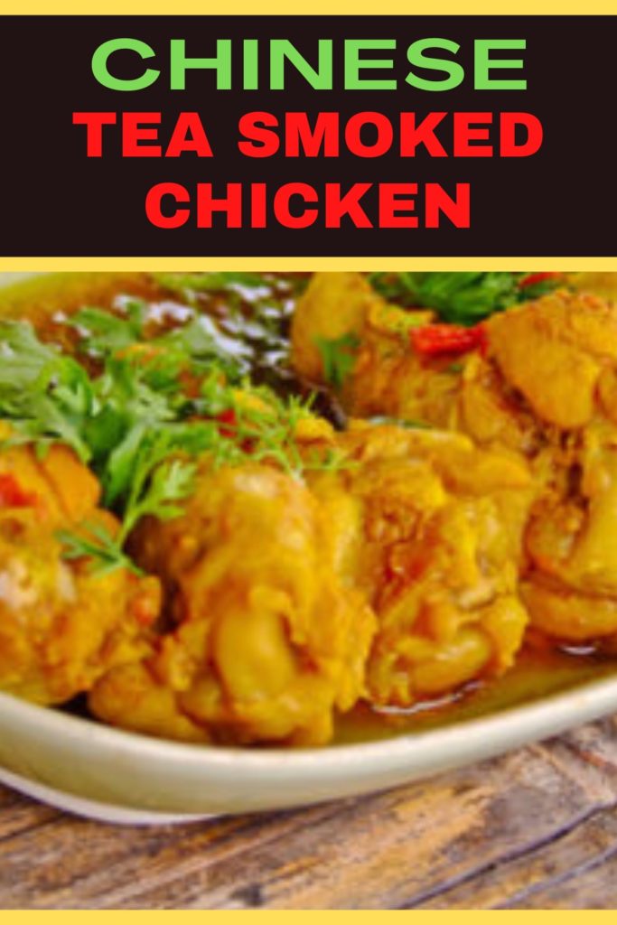 Chinese Tea Smoked Chicken | Authentic Chicken Appetizers