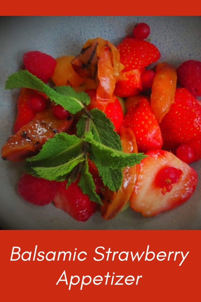 Balsamic Strawberries Appetizer | Balsamic Strawberry Appetizer